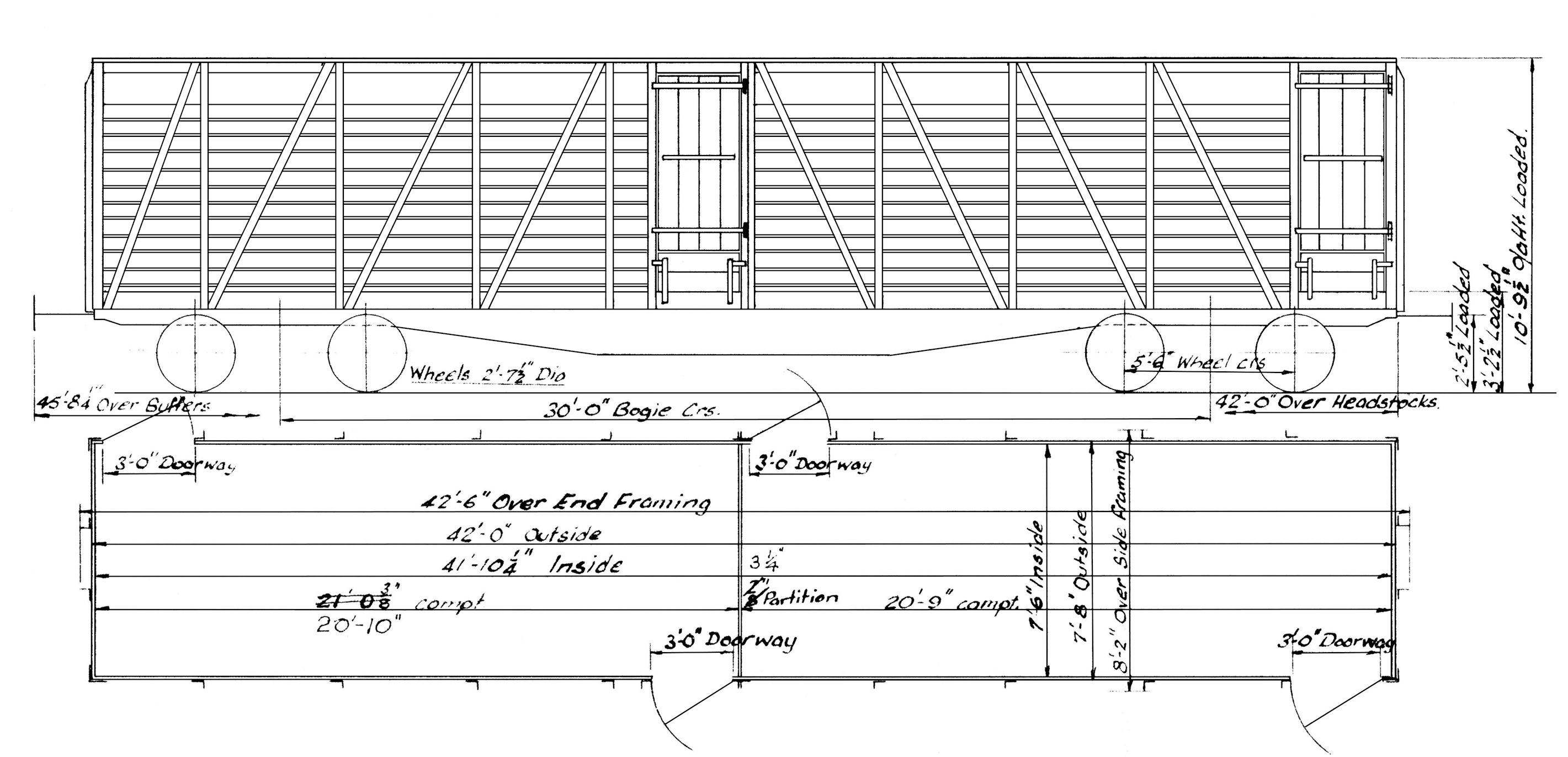 Class TAD Cattle wagons