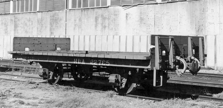 Class HDA flat wagons